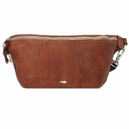 Campomaggi Gürteltasche Leder 25 cm cognac