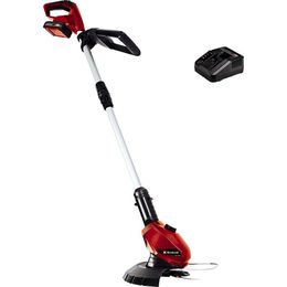 Einhell Akku-Rasentrimmer GE-CT 18 Li Kit, 24 cm Arbeitsbreite Messer, mit Akku, rot