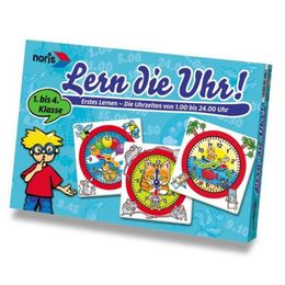 Noris Spiele Lern die Uhr! 1. bis 4. Klasse (Kinderspiel)