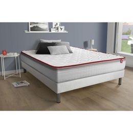 Vitalit - vital relax matratze 135 x 200 cm, Rückstellschaum, Härtegrad 4, Höhe : 18 cm, 3 Komfortzonen