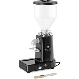 ROYAL CATERING - Kaffeemühle elektrisch Kaffee Mahl Maschine 200 w 1000 ml Kunststoff Schwarz