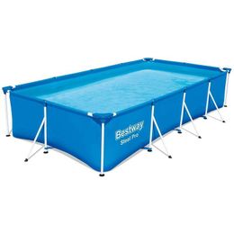 56405 Frame Pool Stahlrohrbecken 400x211x81cm Family Schwimmbecken - Bestway