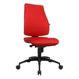 Topstar Bürostuhl Syncro Soft, SN300 T31 Stoff rot, Gestell schwarz