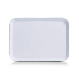 zeller Tablett weiß rechteckig 18,0 x 24,0 cm
