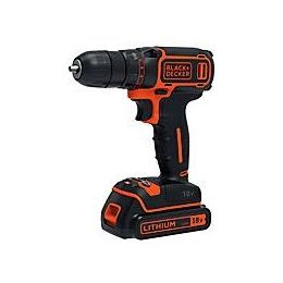 Black & Decker BLACK+DECKER BDCDC18KB-QW 18 V 1500 mAh Akku-Bohrschrauber