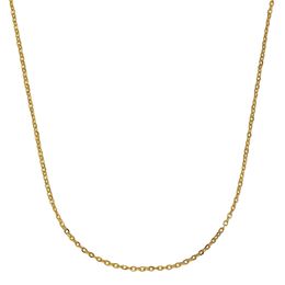 Collierkettchen Vivance "585 Gold Ankerkette 42cm" Halsketten Gr. 42cm, Gold, Länge: 42 cm Breite: 2.0 mm, gelb Damen Goldkette Ketten ohne Anhänger Halsschmuck
