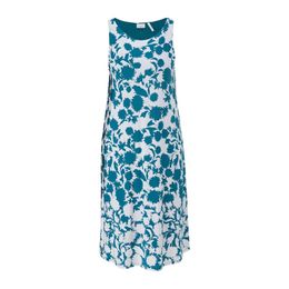 s.Oliver BLACK LABEL Kleid Damen Gr&ouml;&szlig;e 36 petrol / wei&szlig; Winterkleid