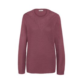 GOLDNER Pullover Damen Gr&ouml;&szlig;e 5XL brombeer