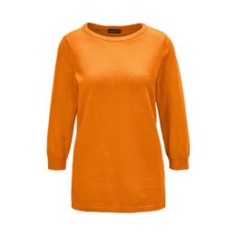 GOLDNER Pullover Damen Gr&ouml;&szlig;e M orange