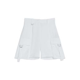 Bershka Cargo Pants female White size L