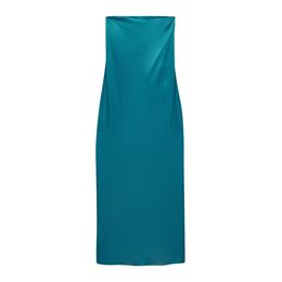 Pull&Bear Pull&Bear Kleid Damen Größe 36 petrol Winterkleid