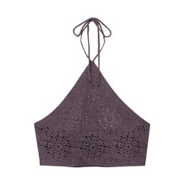 Pull&Bear Pull&Bear Top Damen Gr&ouml;&szlig;e M brombeer