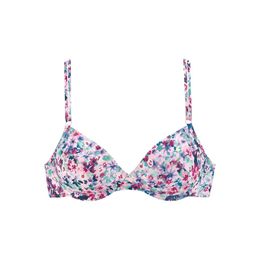 s.Oliver Bikinitop Damen Größe 80 helllila / mischfarben
