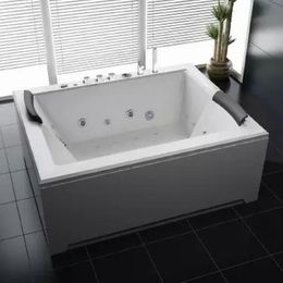 PureHaven Whirlpool 180x142cm Heizung Reinigungsprogramm & Lichttherapie
