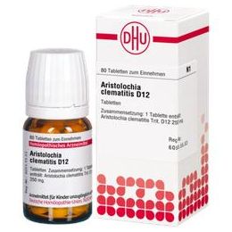 DHU-Arzneimittel Aristolochia Clematitis D 12 Tabletten 80 St