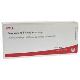 Dr. Hauschka NUX Vomica/Nicotiana comp.Ampullen 10X1 ml