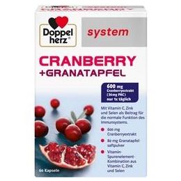 Queisser Doppelherz Cranberry+Granatapfel system Kapseln 60 St
