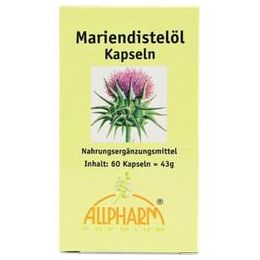 Allpharm Mariendistel ÖL 500 mg Kapseln 60 St