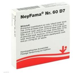 vitOrgan Neyfama Nr.60 D 7 Ampullen 5X2 ml