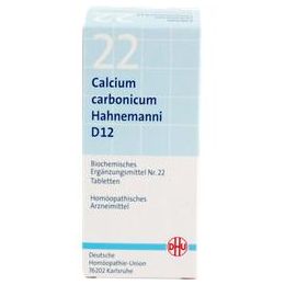 DHU-Arzneimittel Biochemie DHU 22 Calcium carbonicum D 12 Tabletten 200 St