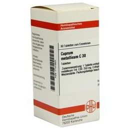 DHU-Arzneimittel Cuprum Metallicum C 30 Tabletten 80 St