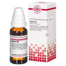 DHU-Arzneimittel Opium D 6 Dilution 20 ml