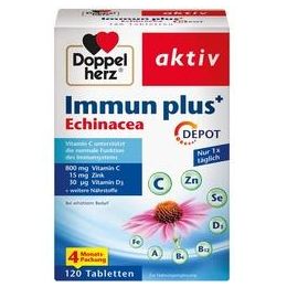 Queisser Doppelherz Immun plus Echinacea Depot Tabletten 120 St