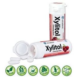 HAGER PHARMA Miradent Xylitol Chewing Gum Cranberry 30 St