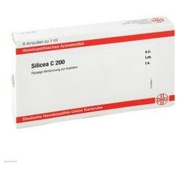 DHU-Arzneimittel Silicea C 200 Ampullen 8X1 ml
