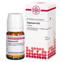 DHU-Arzneimittel Capsicum D 12 Tabletten 80 St