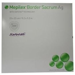 Mepilex Border Sacrum Ag Schaumverb.23x23 cm ster. 5 St