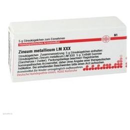 DHU-Arzneimittel Zincum Metallicum LM XXX Globuli 5 g