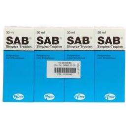 SAB simplex Suspension zum Einnehmen 4X30 ml