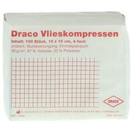 Dr. Ausbüttel Vliesstoff-Kompressen unsteril 10x10 cm 4fach 100 St