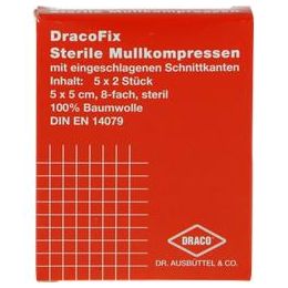 Dr. Ausbüttel Dracofix Peel Kompressen 5x5 cm steril 8fach 5X2 St