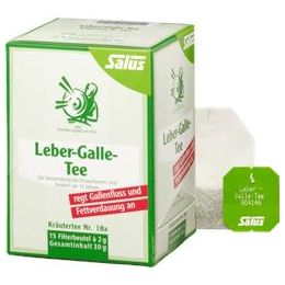 Leber GALLE-Tee Kräutertee Nr.18a Salus Filterbtl. 15 St