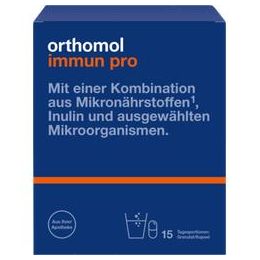 Orthomol Immun pro Granulat/Kapseln Kombipack. 15 St