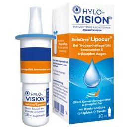 Hylo-Vision SafeDrop Lipocur Augentropfen 10 ml