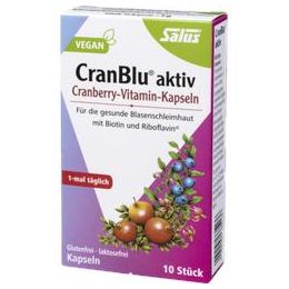 Cranblu aktiv Cranberry-Vitamin-Kapseln Salus 10 St