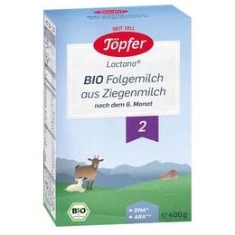 Töpfer Töpfer Bio Folgemilch auf Ziegenmilchbasis 2 400 g