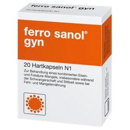 Ferro Sanol gyn Hartkaps.m.msr.überz.Pellets 20 St