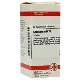 DHU-Arzneimittel Cortisonum D 30 Tabletten 80 St