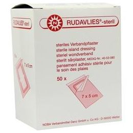 NOBAMED RUDAVLIES-steril Verbandpflaster 5x7 cm 50 St
