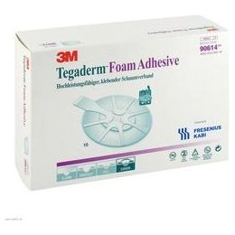 Fresenius Tegaderm Foam Adhesive FK 6,9x7,6 cm oval 90614 10 St