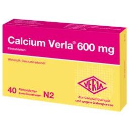 Verla-Pharm Arzneimittel GmbH & Co. KG Calcium Verla 600 mg Filmtabletten 40 St