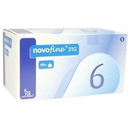 Novofine 6 Kanülen 0,25x6 mm 100 St