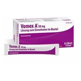 Klinge Pharma Vomex A 50 mg Lsg.z.Einnehmen im Beutel 12 St