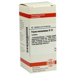 DHU-Arzneimittel Fucus Vesiculosus D 12 Tabletten 80 St