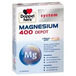 Queisser Doppelherz Magnesium 400 Depot system Tabletten 30 St