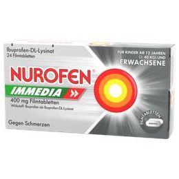 Reckitt Benckiser Deutschland GmbH Nurofen Immedia 400 mg Filmtabletten 24 St